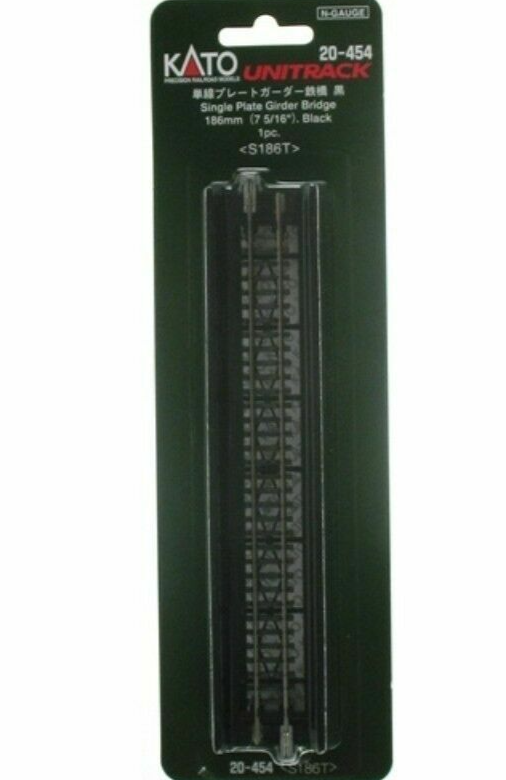Kato N Scale ~New~ UniTrack Single Track Plate Girder Bridge 186mm ...
