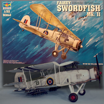 TRUMPETER 03208 1/32 FAIREY SWORDFISH MK.II MODEL KIT | eBay