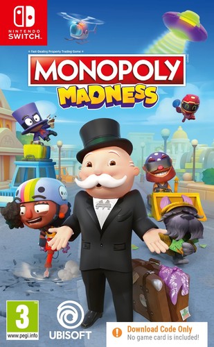 Monopoly Madness (Nintendo Switch) (Code in Box) Switch Code i (Nintendo Switch) 3307216228981 ...