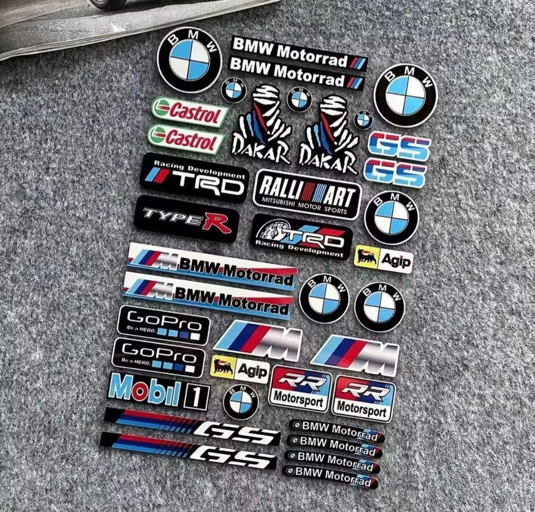 Bmw M Sport Sticker Decal Sheet Car Bumper Stickers | eBay UK