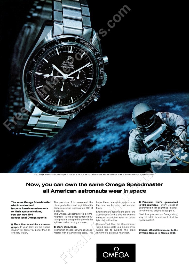 1963 Omega Astronaut Watch
