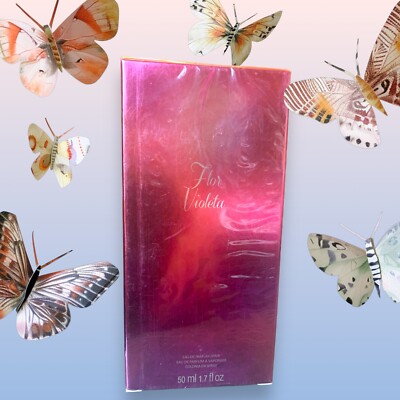 NEW SEALED IN BOX AVON FLOR VIOLETA EAU DE PARFUM SPRAY 1.7 OZ Perfume ...