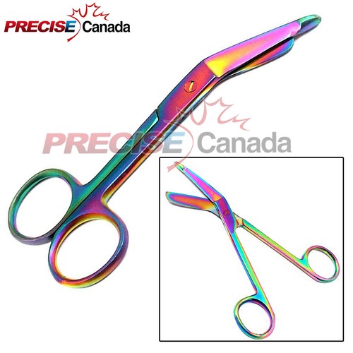 Lister Bandage Scissors 5.5" Multi Color Rainbow Color Surgical ...