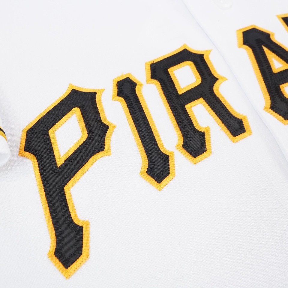 Roberto Clemente Pittsburgh Pirates Men's White Home Jersey w/ Team ...