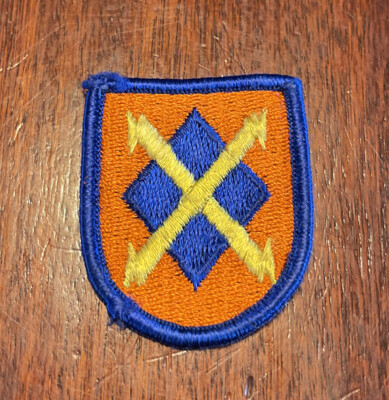 US Army 35th Signal Brigade Airborne Beret Flash Patch SMALL DIAMOND | eBay