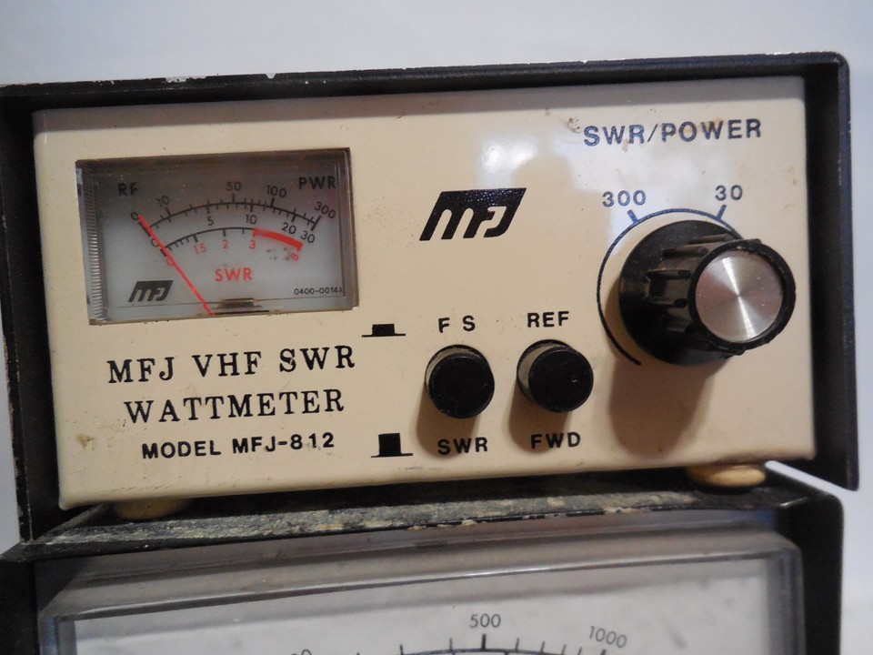 Lot Of 4 Vintage Power Meters MFJ-812, WM-1500, GC 10-100W, Swan MMBX ...