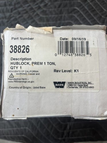 Warn Premium Manual Locking Hubs 4wd 38826 Dana Spicer 50 60 GM Ford ...