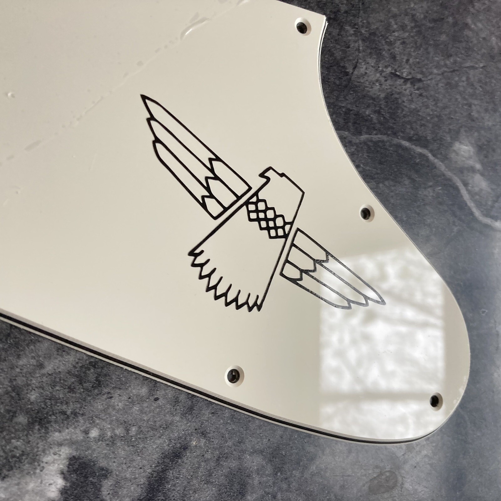 3 Ply Parchment Pickguard for 1998-2019 Gibson Reverse Thunderbird ...