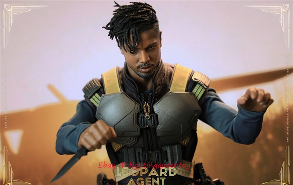DAFTOYS F018 Black Panther leopard Eric Tactical Ver. 1/6 Action Figure ...