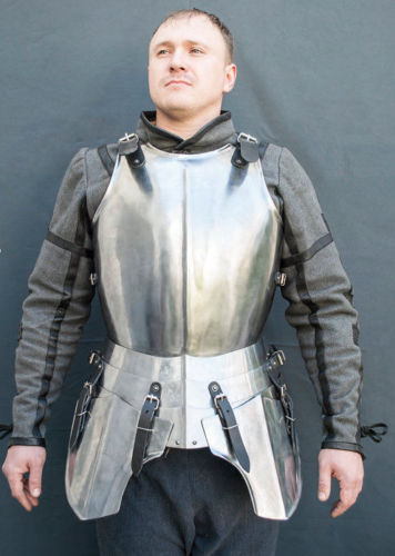 Steel cuirass SCA LARP medieval armor body armor medieval cuirass ...