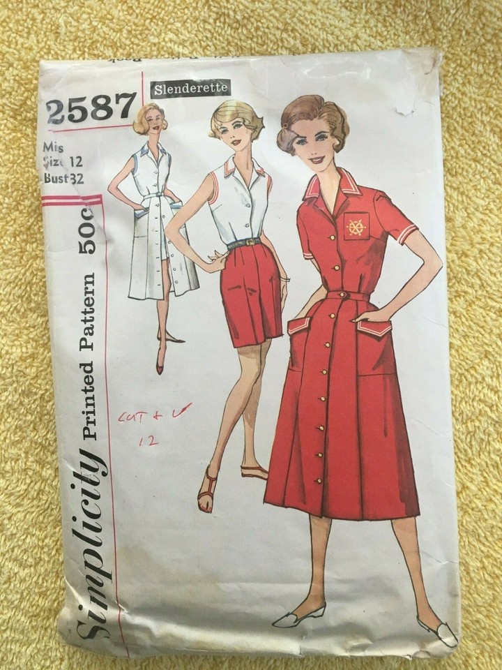 Simplicity Patterns (W) ~ CUT PATTERNS ~ All are Size 12 ...