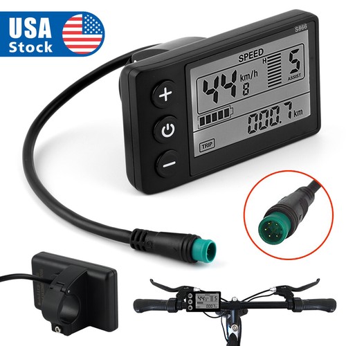 Display E-Bike Electric Bike LCD MTB Parts For E-bike Lcd Display 24V ...