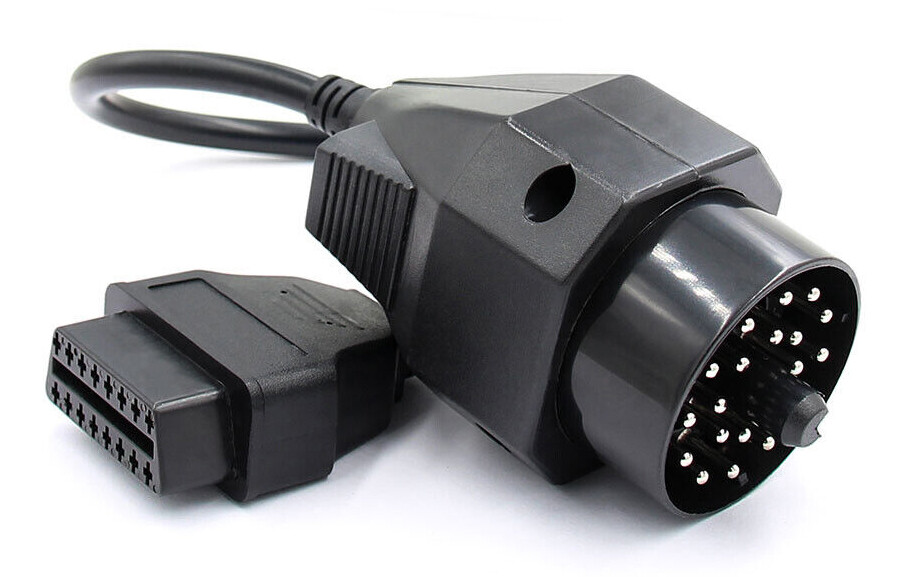 OBD Diagnose USB Interface für Ediabas INPA K+DCAN BMW OBD 2 auf OBD 1 ...