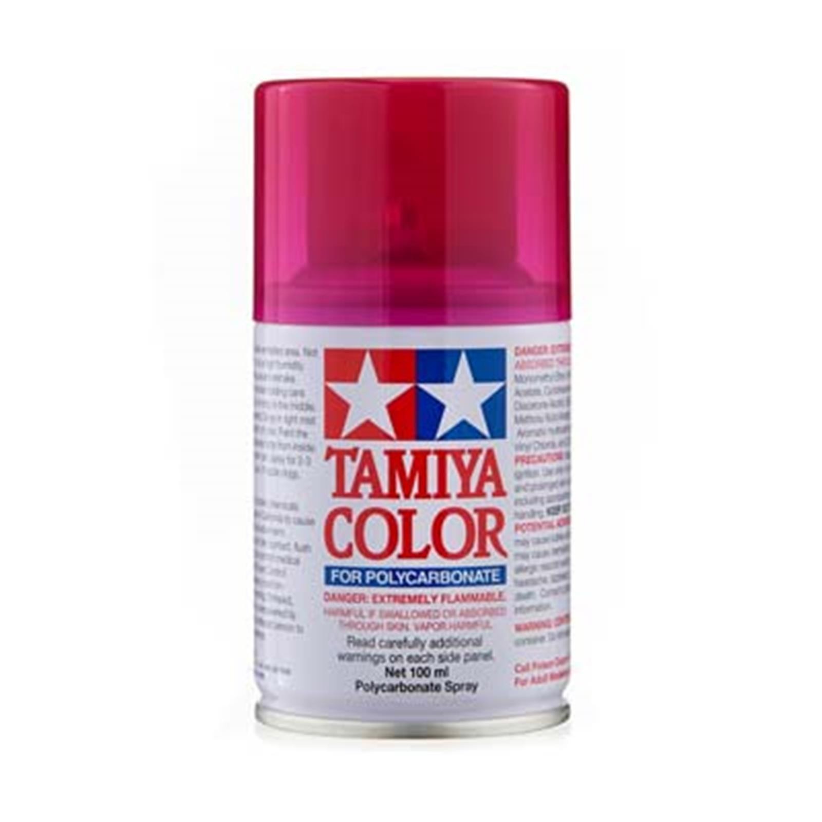 PS-40 Translucent Pink 3 oz Tamiya Paint for polycarbonate R/C bodies ...