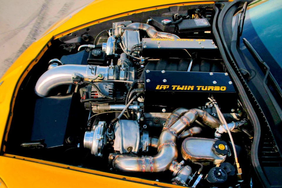 UPP C6 ZO6 Corvette LS2 LS3 5871 Twin Turbo Kit | eBay