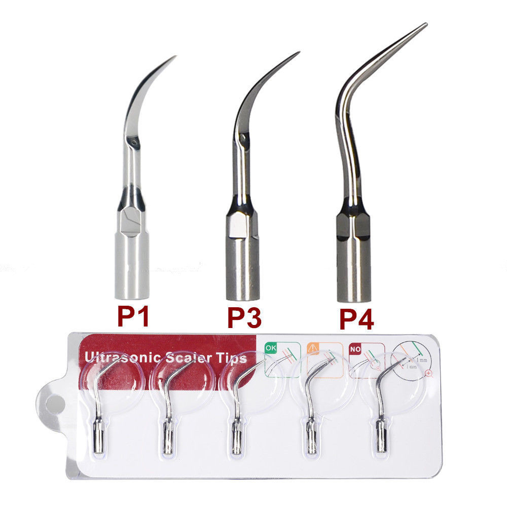 Dental Ultrasonic Scaler Perio Scaling Tip P1 P3 P4 For EMS/WOODPECKER ...