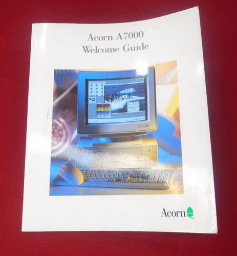 Acorn A7000 Welcome Guide Manual issue 2 1995 | eBay Australia