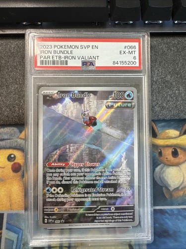 2023 POKEMON PARADOX RIFT ETB EN #066 IRON BUNDLE PSA 6 | eBay