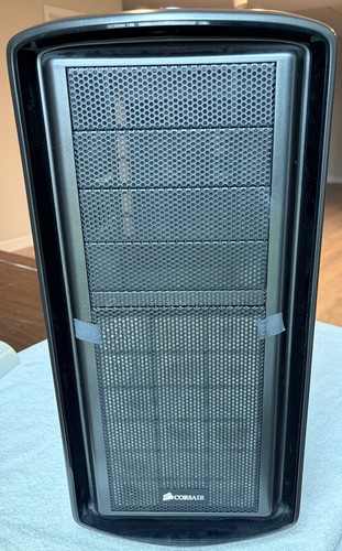 Corsair Graphite Series 600T ATX mid-tower computer case, black, used ...