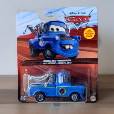 BRAND NEW 2024 DISNEY PIXAR CARS PRESIDENT MATER ON THE ROAD | eBay