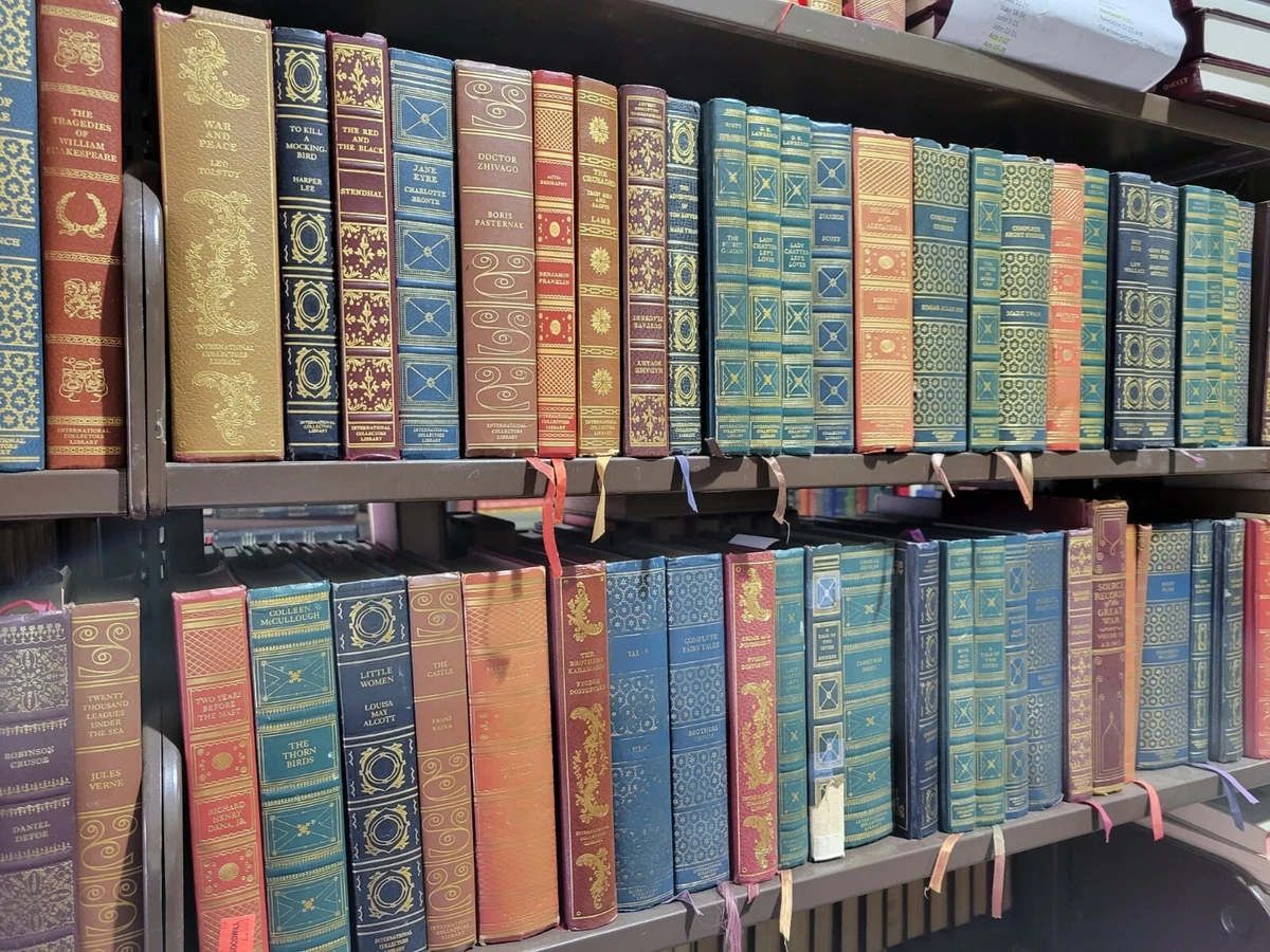 Random Old Bookshelf