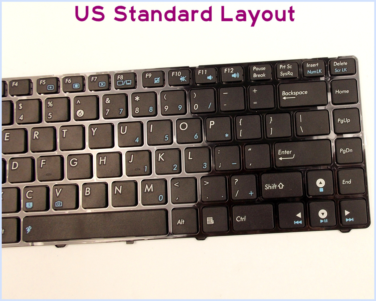 Laptop US Layout Keyboard for ASUS N43S N43SL UL80 UL80V UL80A UL30A | eBay