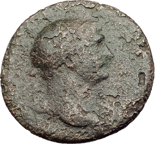 TRAJAN 108AD Rome Sestertius VICTORY v DACIA Trophy Captive Roman Coin ...