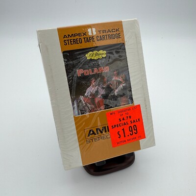 Factory Sealed 101 Strings The Soul of Poland Ampex 8 Track Tape NOS | eBay