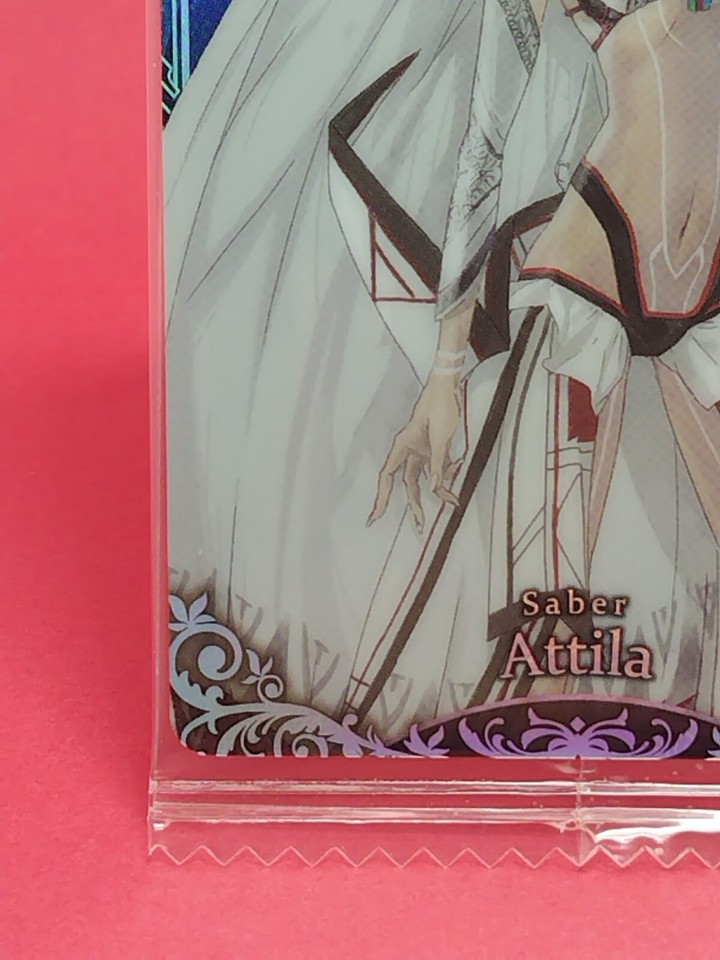 Attila Fate Grand Order FGO Wafer Card SP 05 Saber Bandai Japanese Game ...