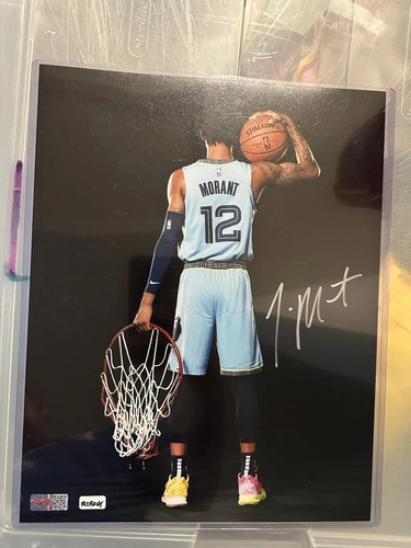 Ja Morant Autographed 11x14 Photo | eBay