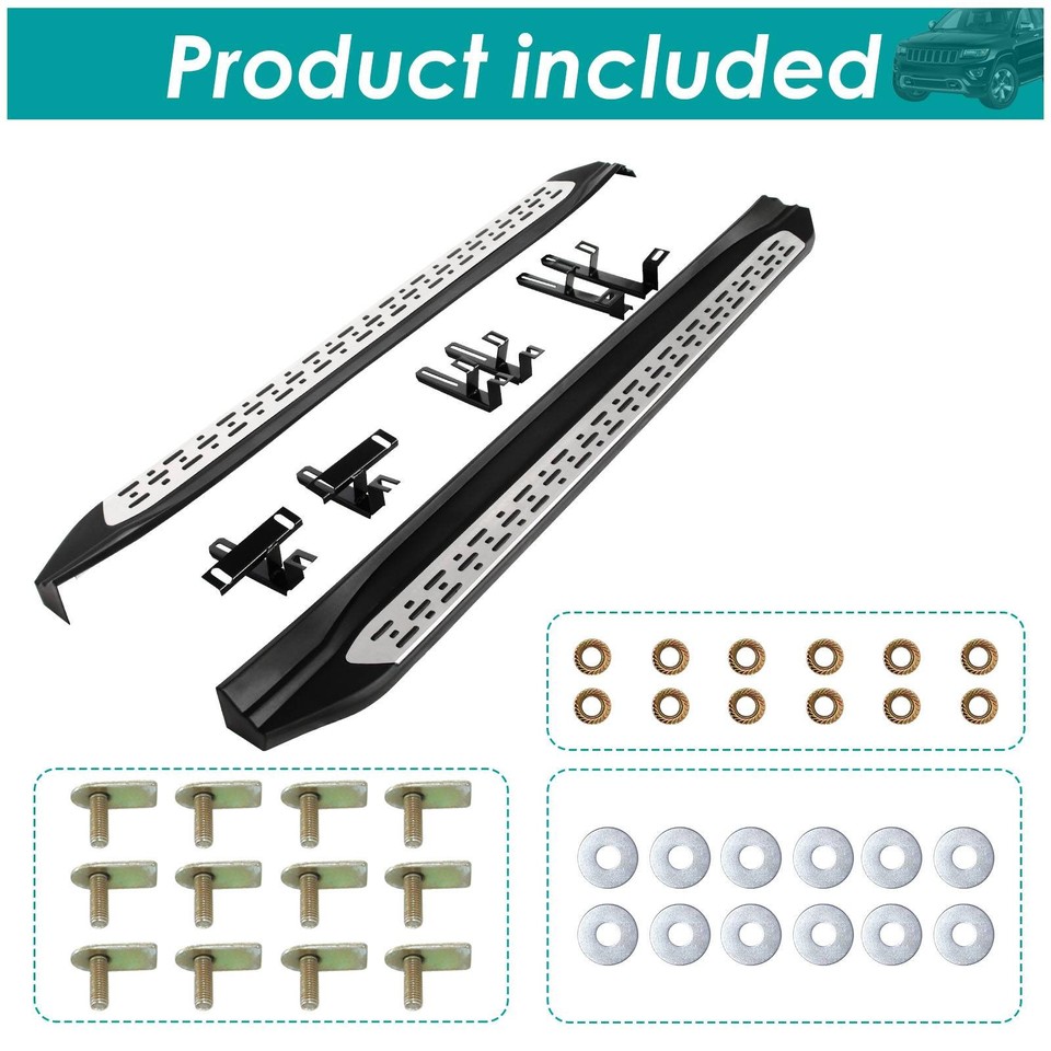 Fits 2014-2019 2017 2018 Highlander Bars Side Steps Running Boards | eBay