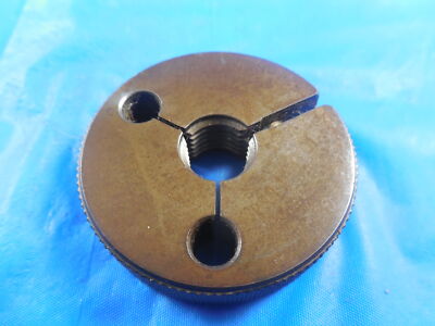 M12 X 1.5 6g LEFT HAND METRIC THREAD RING GAGE 12.0 GO ONLY P.D. = 10. ...