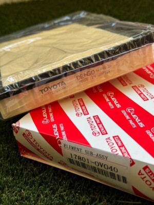 GENUINE TOYOTA LEXUS ENGINE AIR FILTER 17801-YZZ10/0V030/0V040 | eBay