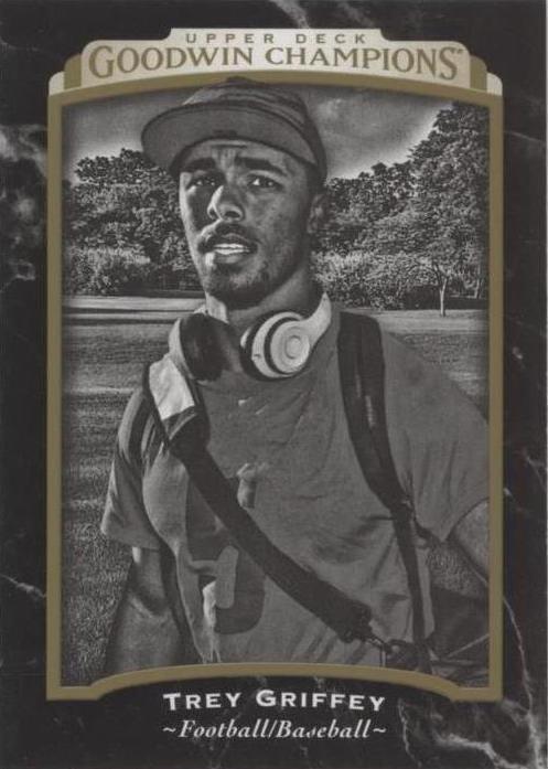 2017 Upper Deck Goodwin Champions - Black & White Trey Griffey #142 (RC ...