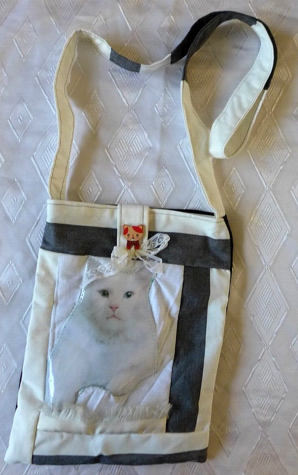 Womens Bag Cotton Handmade Quilted Purse 12 x 10 Inch Tote Multi Colors ...