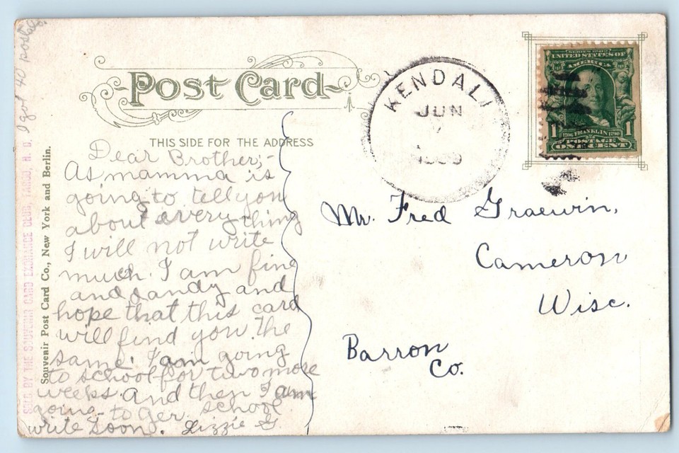 Fargo North Dakota Postcard Northern Pacific Depot Exterior View ...