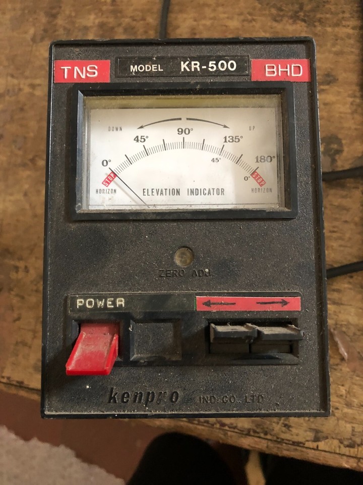 Ken-Pro Antenna Elevation Rotator Control Box KR-500 (Rare) | eBay UK