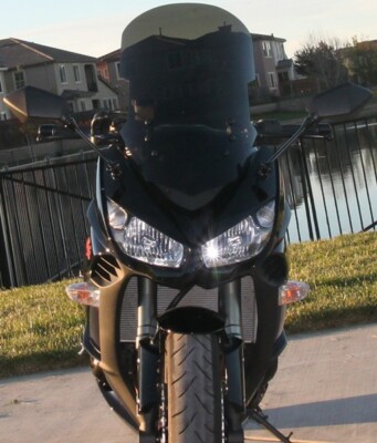 Calsci Tinted Windshield for Kawasaki Ninja 1000, Z1000SX, Z1000G | eBay