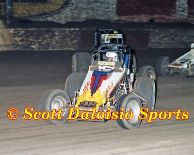 1984 Jimmy Sills in Agajanian #98 8 X 10 CRA Sprint Car Racing Photo ...