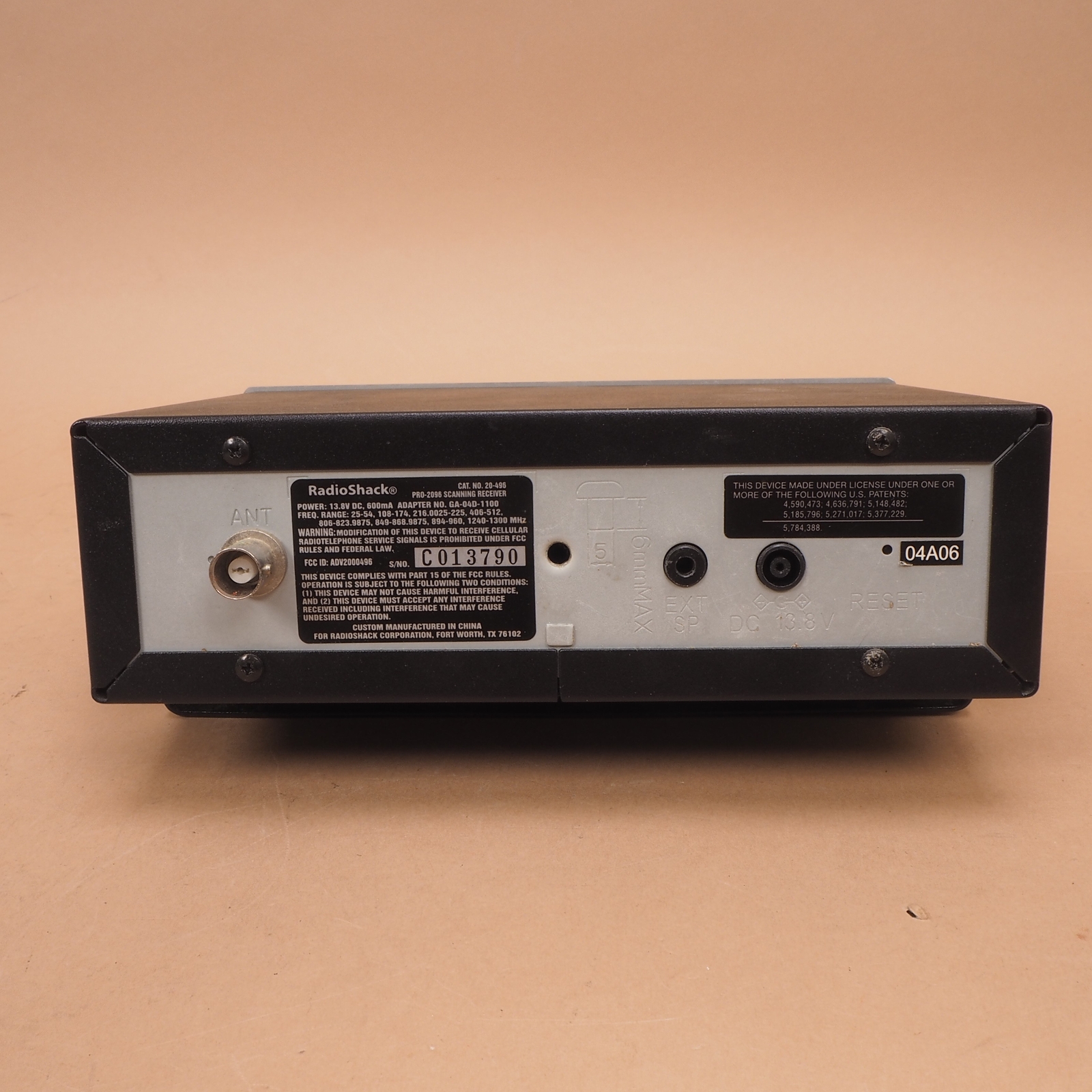 RadioShack Pro-2096 Radio Shack Digital Trunking Scanner for sale ...