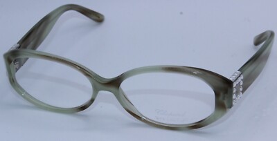 NEW AUTHENTIC CHOPARD GREEN OPTICAL FRAME VCH026S WOMEN'S 54 15 140 ...