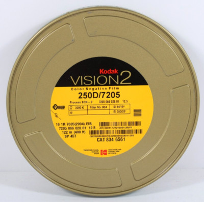 Kodak Vision 2 250D/7205 (400ft) Vision 2 - Color Negative Film - 16mm ...