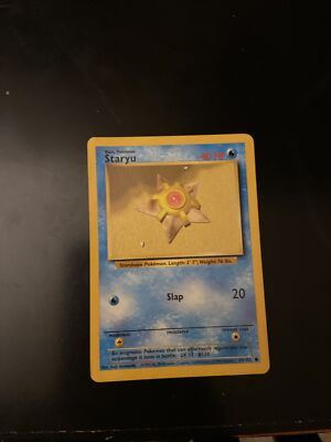 POKEMON CARD STARYU 1ST EDITION SHADOWLESS 65/102 BASE SET | eBay
