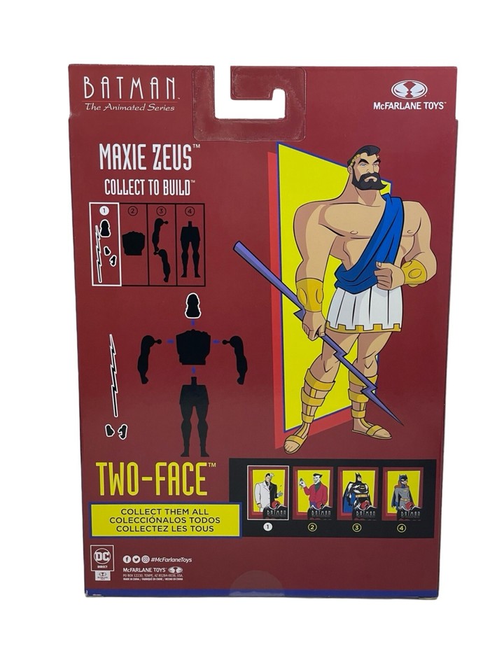 McFarlane Two Face Batman The Animated Series 2024 Action Figure Maxie ...