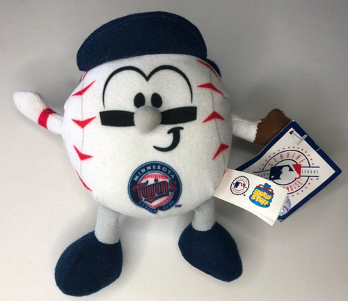 2015 Twins MLB Plush Good Stuff Baseball Head Mascot 7 inches with Tags ...