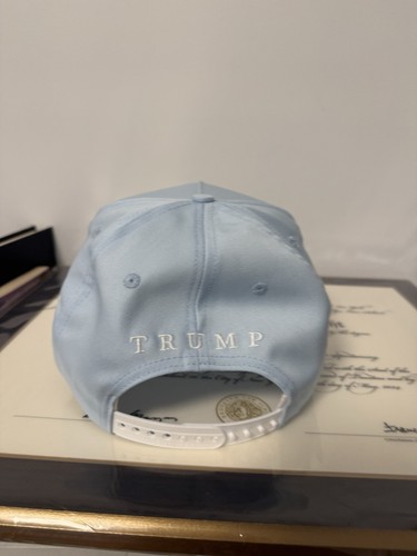 NEW Release RARE Blue MAGA Cap 45-47 Authentic Easter Trump 2025 Cali ...