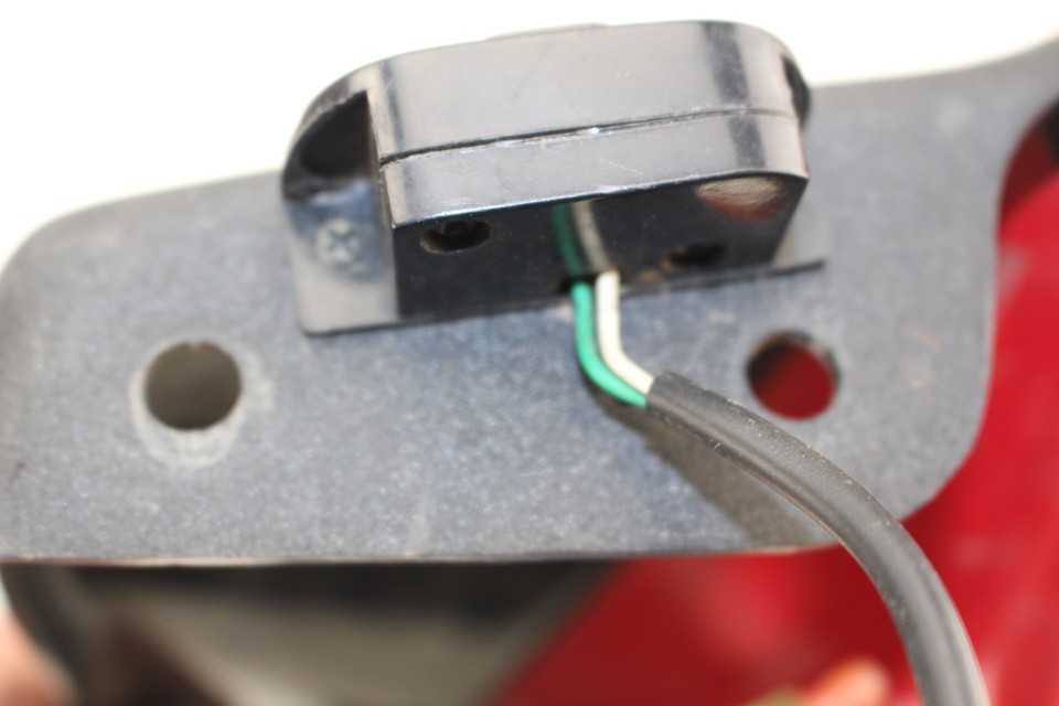 1995 TRIUMPH TIGER OEM RED RIGHT FRAME SIDE COVER COWL PANEL TRIM | eBay