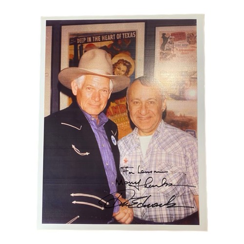 Don Edwards (d. 2022) Signed Autograph 8.5x11 Candid Photo! Western ...