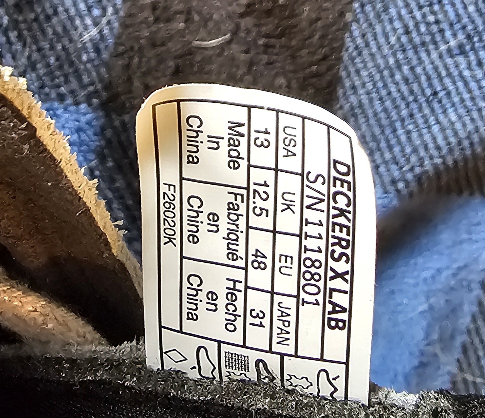 DECKERS X LAB Ko-Z Chukka Boots Men’s Size 13 Leather… - Gem