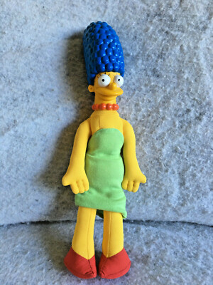 Vintage Simpson Marge Plush w/hard plastic head | eBay
